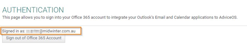 Integrating Office 365 with AdviceOS Integrating Office 365 with AdviceOS